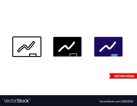 Class Icon 3 Types Isolated Sign Symbol Royalty Free Vector