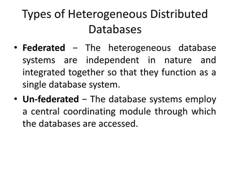 Ppt Distributed Database Management System Powerpoint Presentation