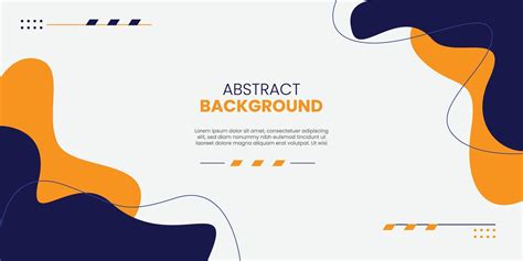Colorful Template Banner With Dark Blue And Yellow Color Design With