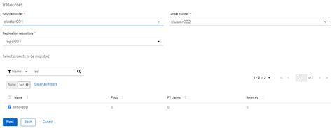 OpenShift Migrate Application Create The Migration Plan
