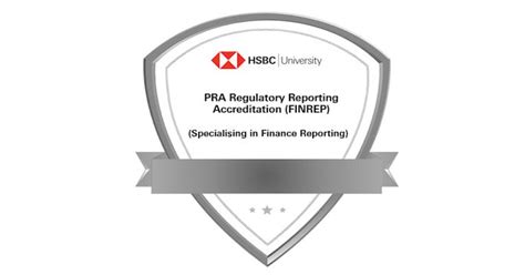 Pra Regulatory Reporting Accreditation Finrep Was Issued By Hsbc To Shinith Iype Shinith Iype