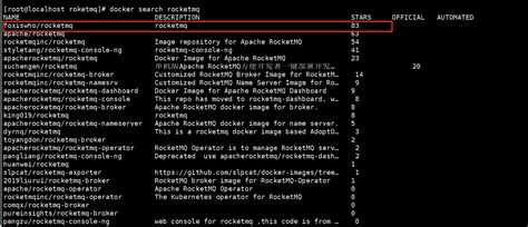 【docker应用篇】docker安装rocketmq docker rocketmq csdn博客