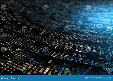Binary Code Background Programming And Coding Concept Stock Photo Image Of Firewall Network