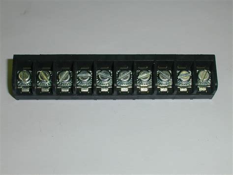Amazon Com Terminal Block 10 Position Single Row 1 Each Industrial Scientific