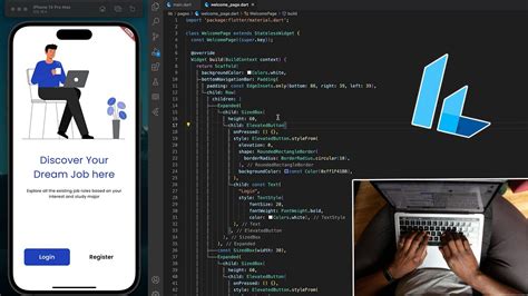 Asmr Programming Login Page Ui With Flutter No Talking Youtube
