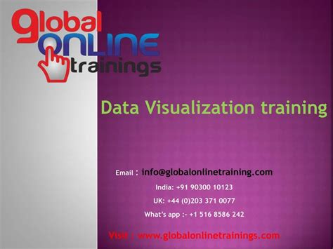 Ppt Data Visualization Training Data Visualization Online Training