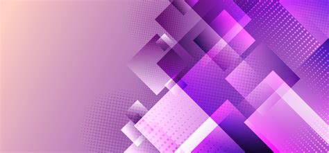 Abstract Purple Squares Geometric Overlapping Layers With Glowing Light Background 2247217