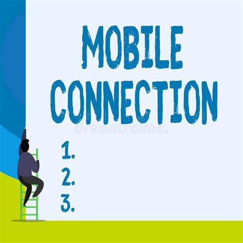 Word Writing Text Mobile Connection Business Concept For Secure