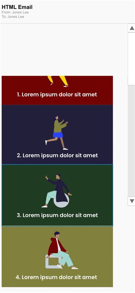 Css Why Does My Embedded Image On My Html Email Gets Pushed Up Stack Overflow