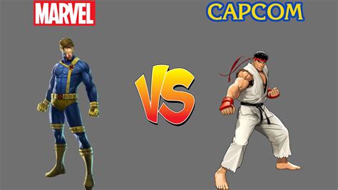 Cyclops Vs Ryu By Rockjans35 On Deviantart