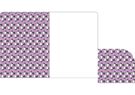 File Folder Design With Cat Pattern Themefile Folder Design With Cat