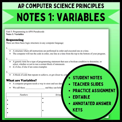 goldie s ap® computer science principles unit 5 programming ap® pseu goldie s math emporium