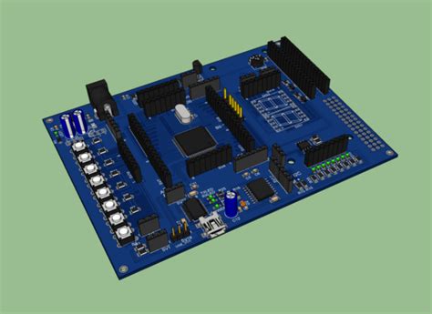 Atmega Development Board Electronics Lab