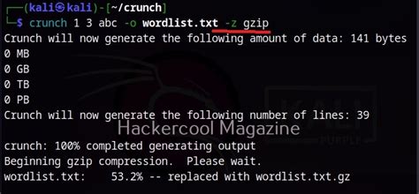 Crunch Wordlist Generator Complete Guide Hackercool Magazine