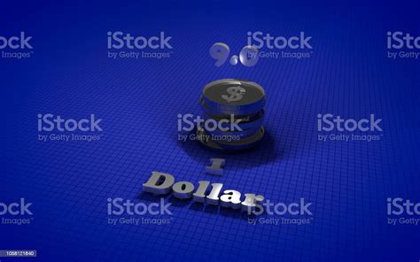 금융 성공 개념입니다 달러의 스택 동전 3d 그림 0명에 대한 스톡 사진 및 기타 이미지 0명 3차원 형태 개념 Istock