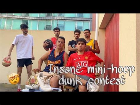 Insane Mini Hoop Dunk Contest YouTube Insane Mini Hoop Dunk Contest YouTube