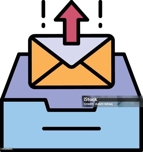 메일 클라이언트 Ui 스톡 일러스트레이션 모든 인터페이스 보내기 아웃바운드 메일 서버 벡터 아이콘 디자인 클라우드 컴퓨팅 및 웹 호스팅 서비스 기호 보낼 편지함 개념 0명에