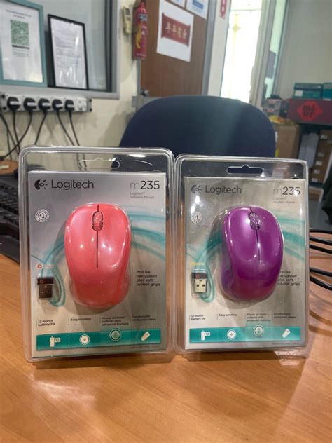 Logitech M235 Wireless Mouse Computers And Tech Parts And Accessories Mouse And Mousepads On Carousell