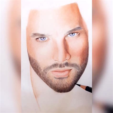 نقاشی با مداد رنگی