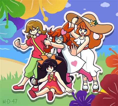 M D 47 5 Volt Ashley Warioware Mona Warioware Penny Crygor Nintendo Warioware