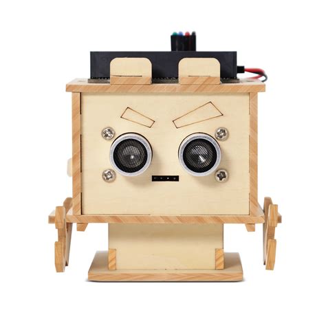 Keyestudio Microbit V20 Diy Distance Detection Robot Kit Stem