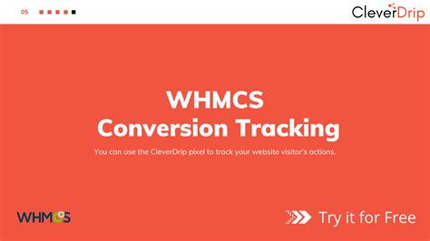 WHMCS Conversion Tracking CleverDrip