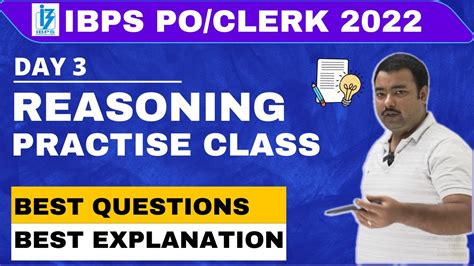 Reasoning Practice Class IBPS PO IBPS CLERK 2022 DAY 3 YouTube