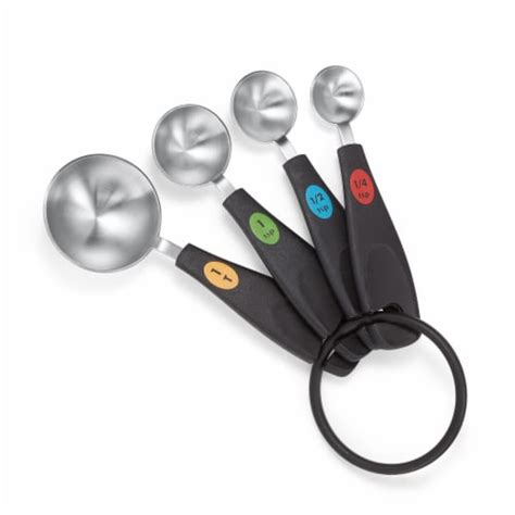 Oxo Softworks Measuring Spoons 4 Ct Smiths Food And Drug