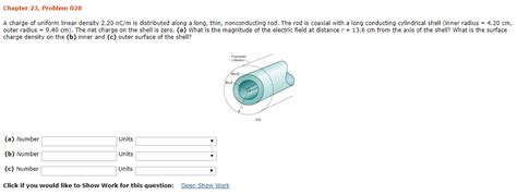 solved chapter 23 problem 028 a charge of uniform linear