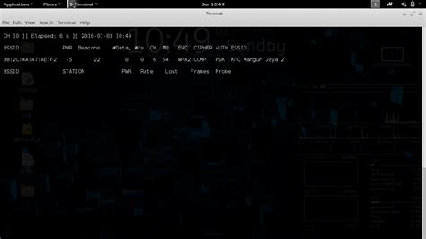 Mengaktifkan Mode Monitor Di Kali Linux Sana War