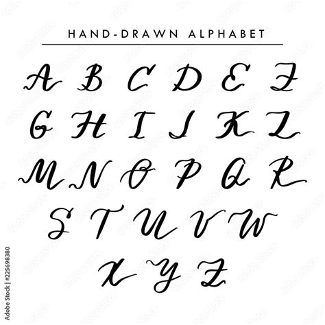 Cursive Letters Design