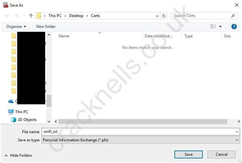 Installing A Custom Ssl Certificate On A Unifi Controller Blinkys Blog