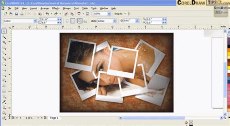 Creating A Polaroid Collage In Coreldraw Alex Galvezs Blog Blogs