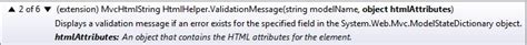 validationmessage html helper in mvc3 razor 20fingers2brains