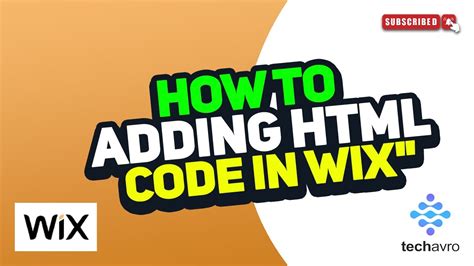 How To Add Html Code Or Embed Codes In Wix 2025 Youtube