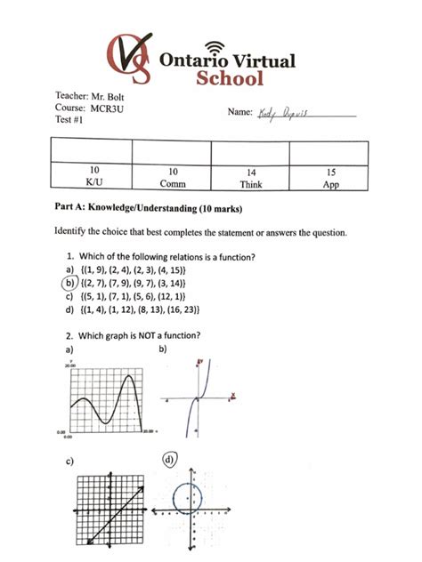 Math Test Unit 1 Pdf