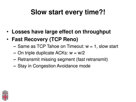 csci 1680 transport layer ii data over tcp ppt download