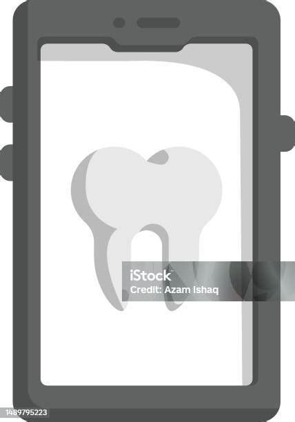 치아 액세서리 벡터 컬러 아이콘 디자인 치과 기호 의료 기호 치과 기구 스톡 일러스트레이션 치과 의사 모바일 앱 개념 저장 건강 진단에 대한 스톡 벡터 아트 및 기타 이미지