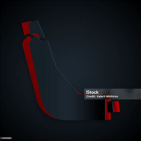 검은 색 배경에 격리 된 종이 컷 흡입기 아이콘 기침 완화 흡입 알레르기 환자 호흡기 종이 아트 스타일 벡터 일러스트레이션 3