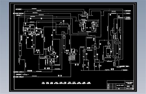 年产5万吨合成氨合成工段工艺设计autocad 2007模型图纸下载 懒石网