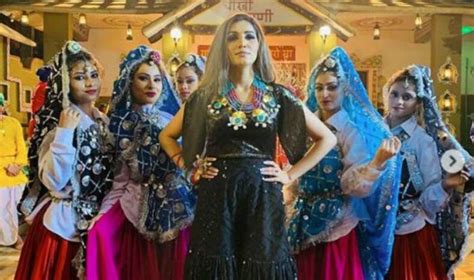 Haryanvi Sensation Sapna Choudhary Looks Sizzling Hot In Black Gown And Bohemian Jewellery