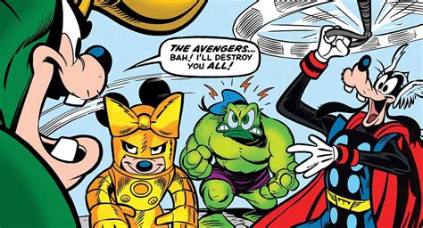 Mickey Mouse Friends Become The Avengers And X Men In New Marvel Variant Covers