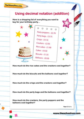 Using Decimal Notation Teaching Resources