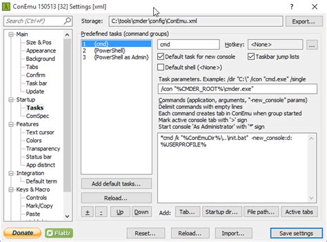 Windows Cmder Conemu Explorer Current Directory Location Stack Overflow