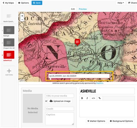 Displaying A Georeferenced Map In Knightlabs Storymap Js Programming