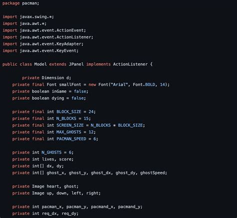 Solved Package Pacman Import Javax Swing Import Chegg