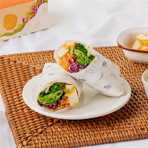 케이준 치킨 시저 샐러드 랩 스윗밸런스