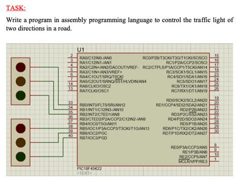 Solved Note It Has To Be Suitable For Mplab Thus It Cannot