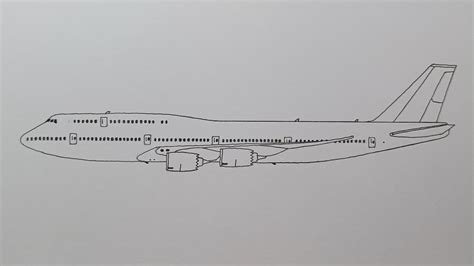 Boeing 747 8 Drawing