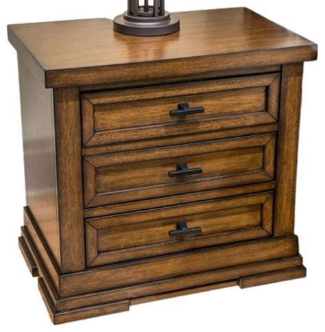 Benchcraft® Taffenbrook Medium Brown Nightstand Meubles And Nous